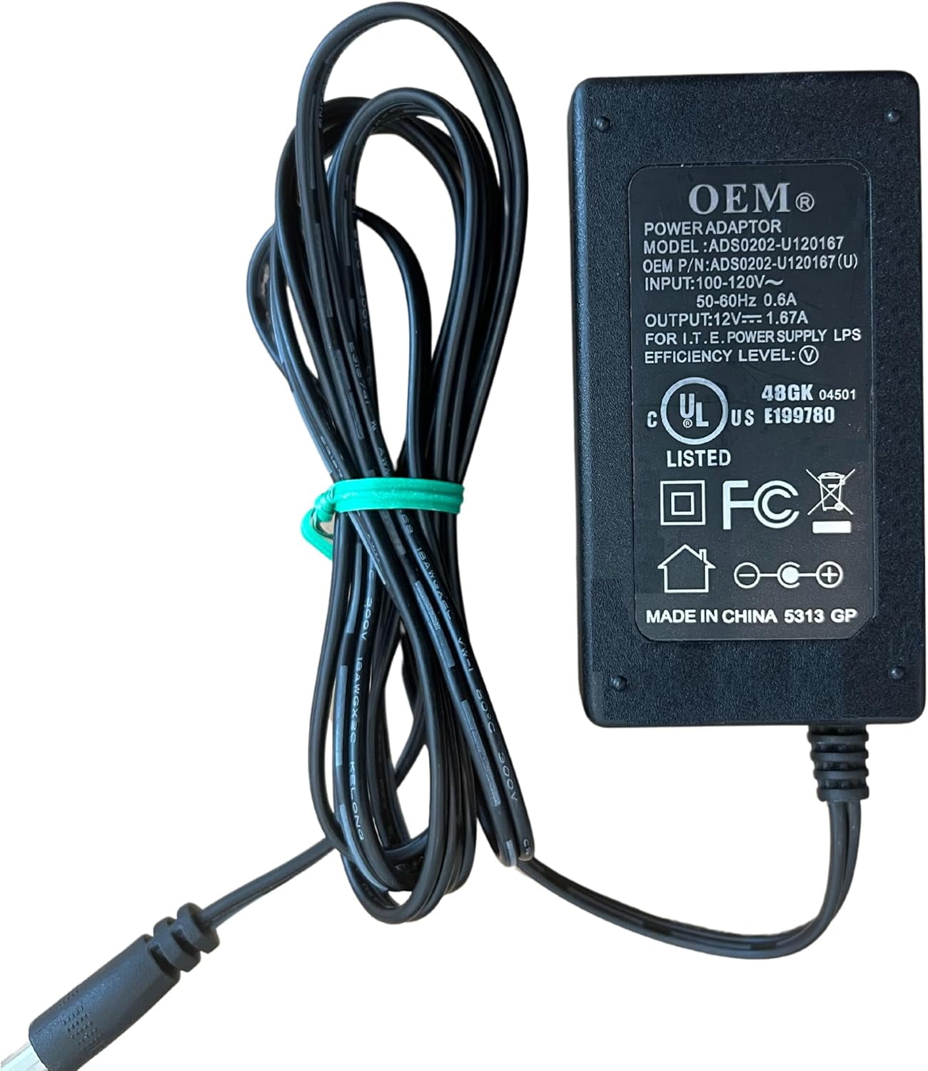 Buck Cisco ADS0202-U120167(U) OEM 20W Replacement AC Power Adapter for ...