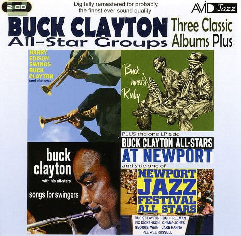 Buck Clayton - 3 LPs - Songs For Swingers/Buck Meets Ruby/Harry Edison Swings Buck Clayton ...