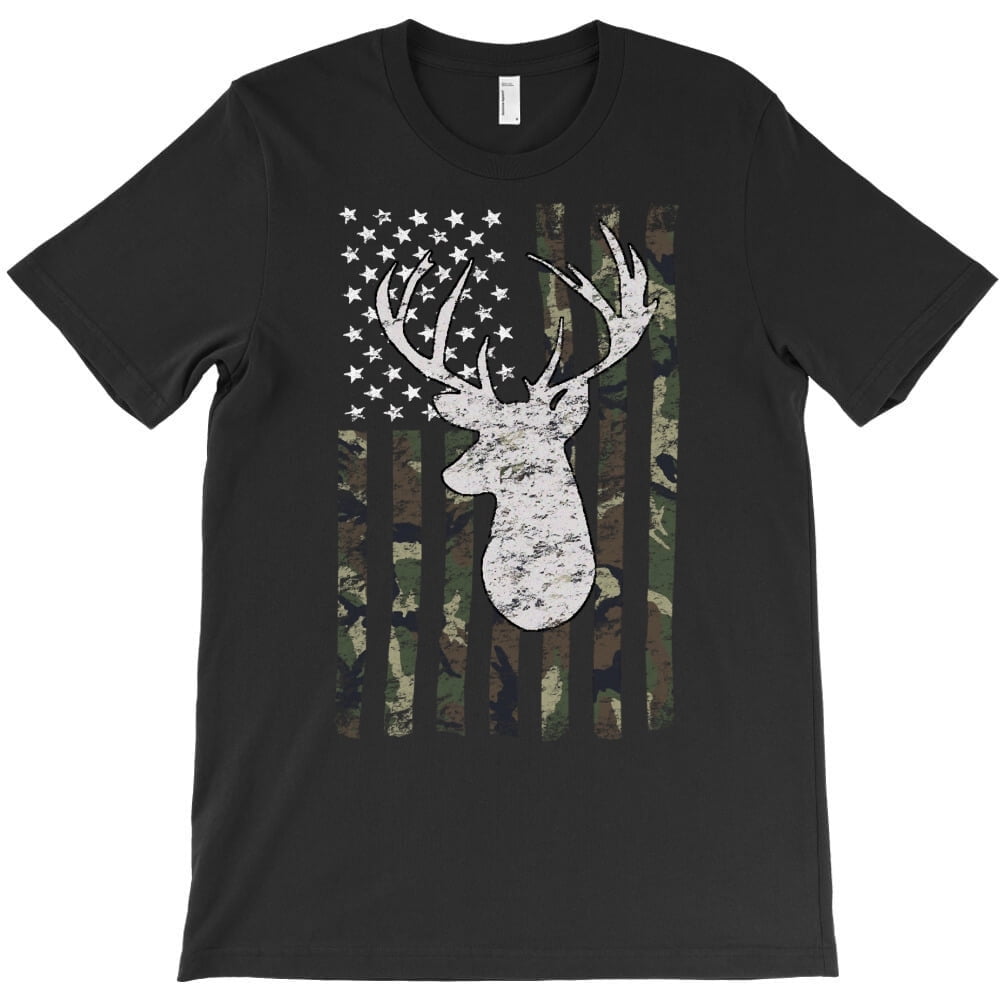 Buck Deer Hunting Funny Camouflage Flag Hunter Holiday Graphic H8174 ...