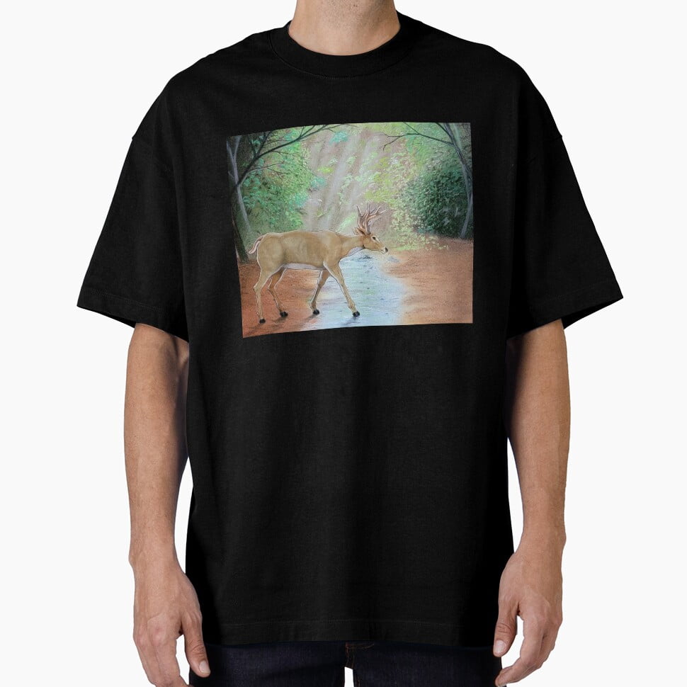 Buck Deer Hunting Wildlife Animal Nature Outdoors Design T-Shirt, for ...