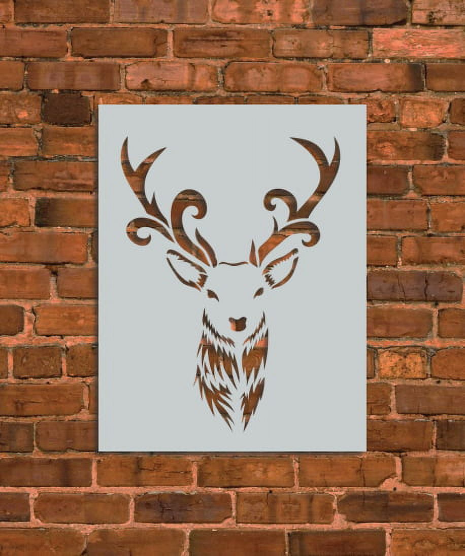 Buck Deer Stencil - Walmart.com
