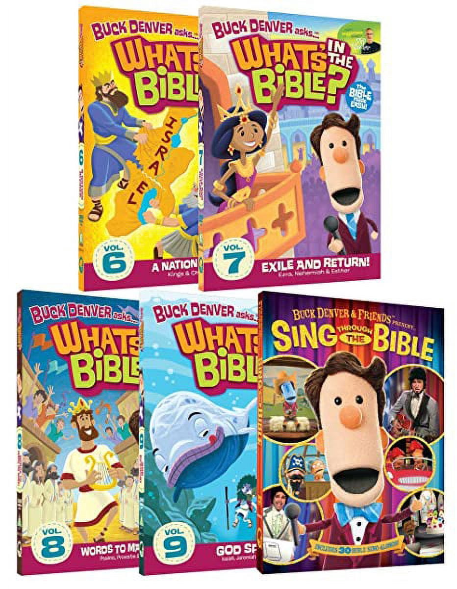 Buck Denver Asks...What's in the Bible? Volumes 6-9 plus Sing through ...