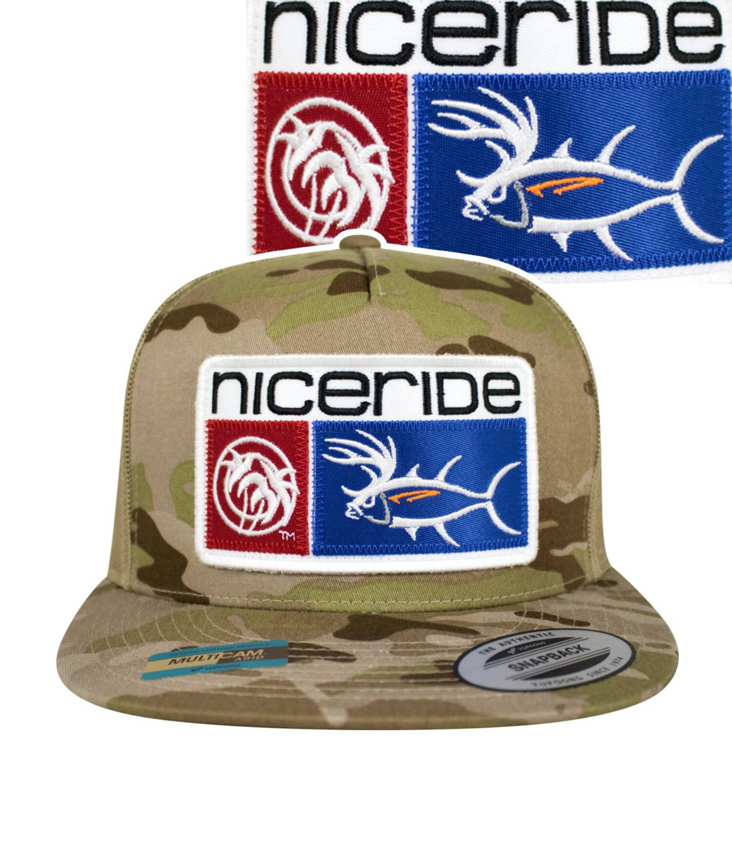 "Buck-Eye Combo Patch" Unisex Snapback Trucker Hat - Walmart.com