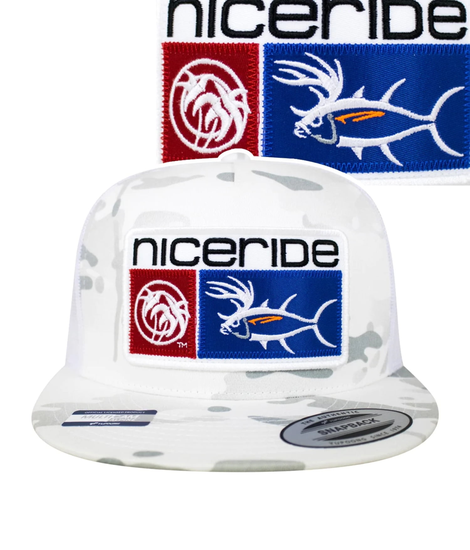 "Buck-Eye Combo Patch" Unisex Snapback Trucker Hat - Walmart.com