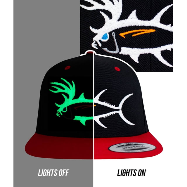 "Buck-Eye" Evening Glow Unisex Flatbill Snapback Hat - Walmart.com