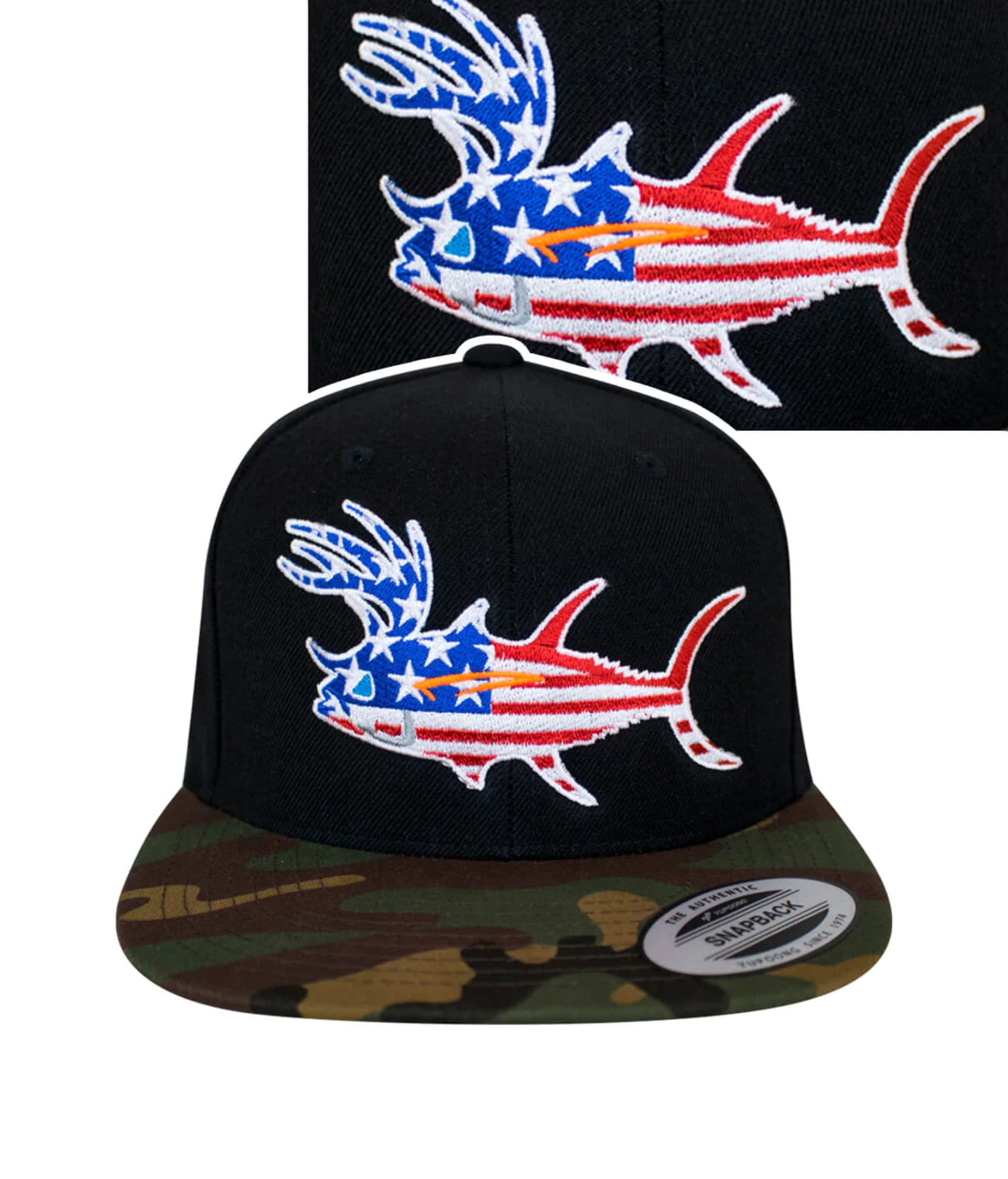 "Buck-Eye Glory" Unisex Flatbill Snapback Hat - Walmart.com