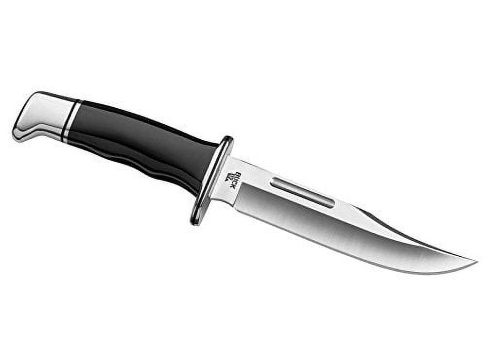 Buck Knives Fixed Tactical Knife with Leather Sheath - Walmart.com