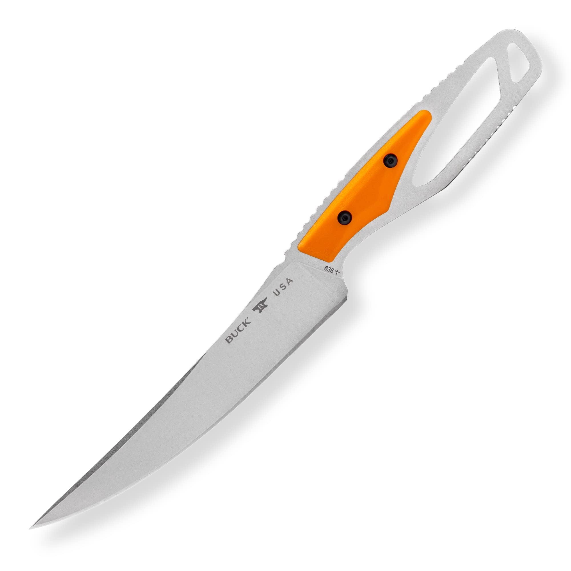 Buck Knives 636 Paklite Processor Select Fixed Blade Hunting Knife, 5 3 ...