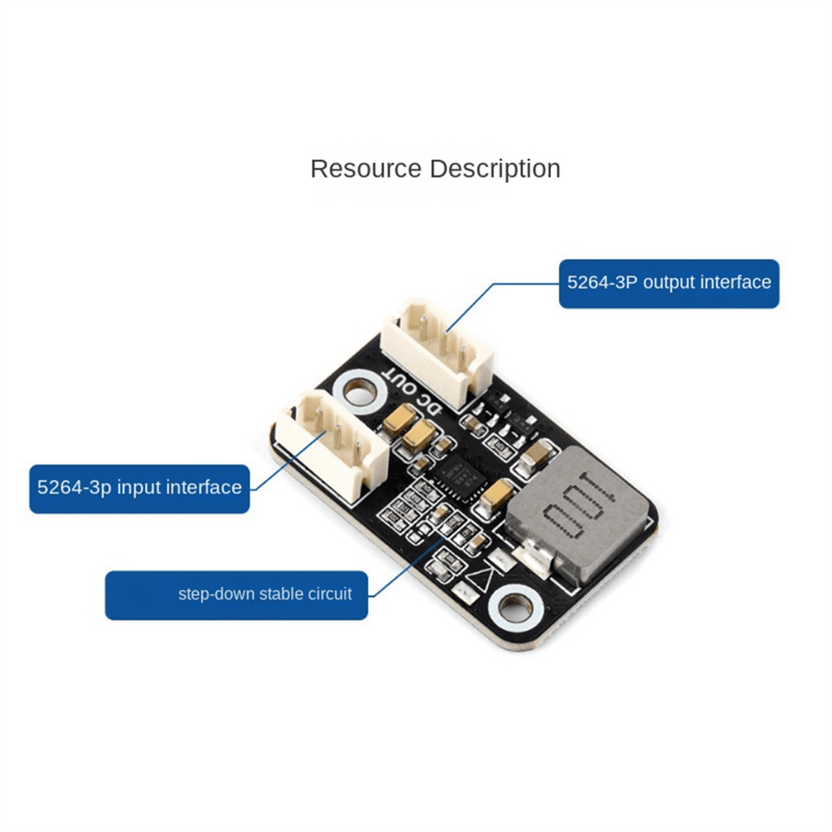 Buck Mini Module DC BUCK Adapter 30cm Connection Line 7.2V Buck ...