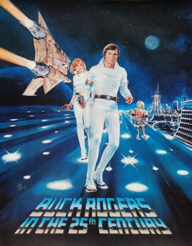 Buck Rogers Poster Metal Sign 8Inx 12In Metal Art Print 8x12 Multi ...