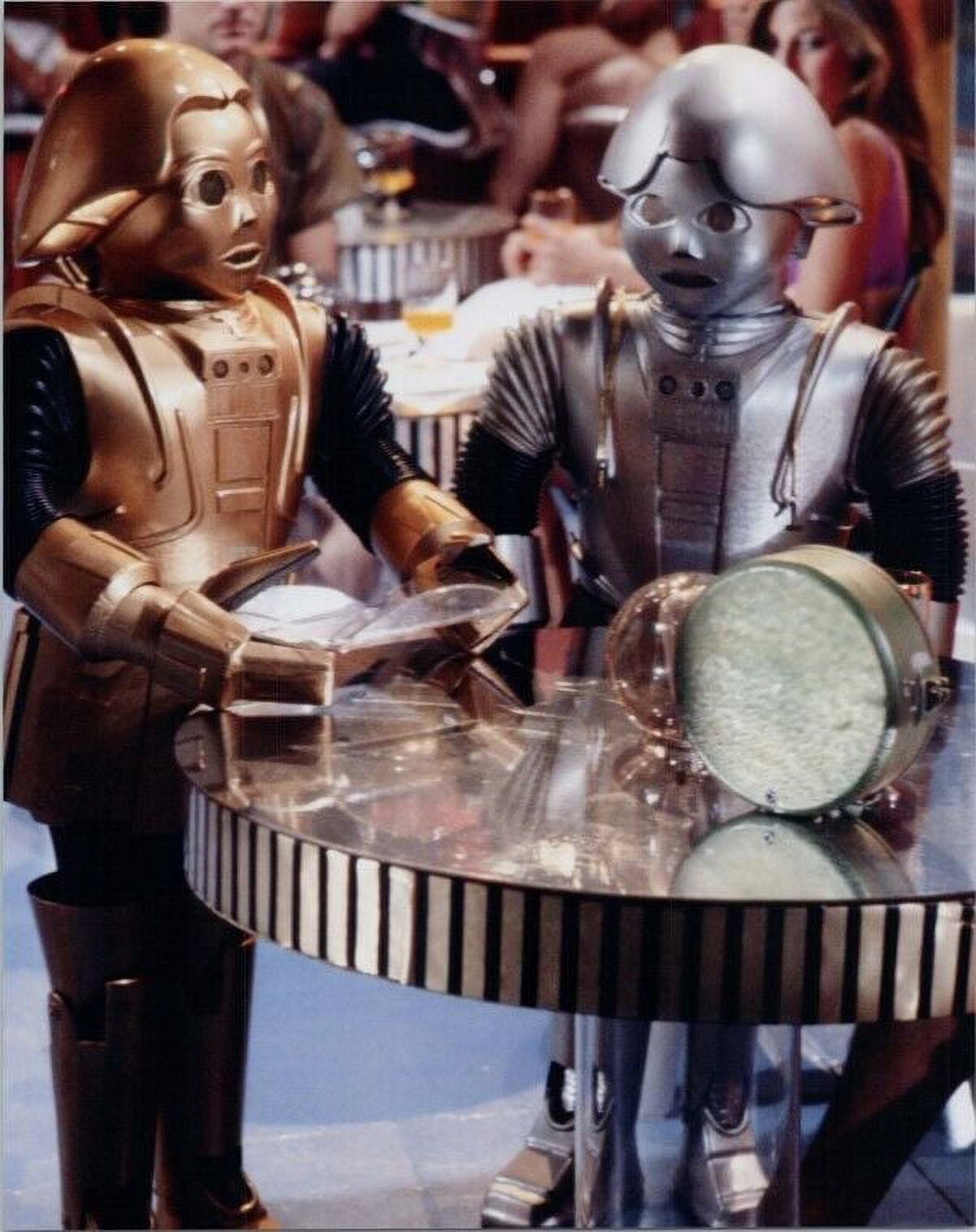Buck Rogers in the 25th Century TV series Twiki and his female robot ...
