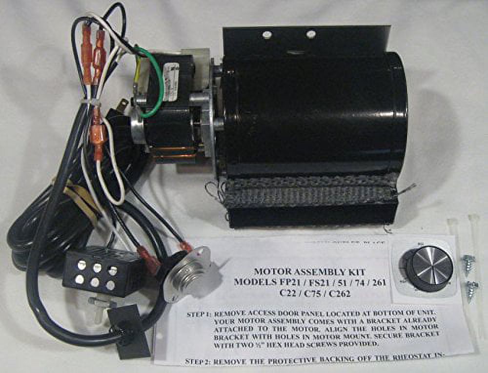 Buck Stove Blower Fan Kit Assembly 21/51/74/261 MA 5126715 New ...