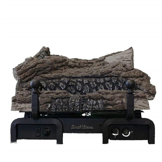 Buck Stove GL CR30MVNAT 30 in. Remote Ready Natural Gas Ceramic Log Set ...