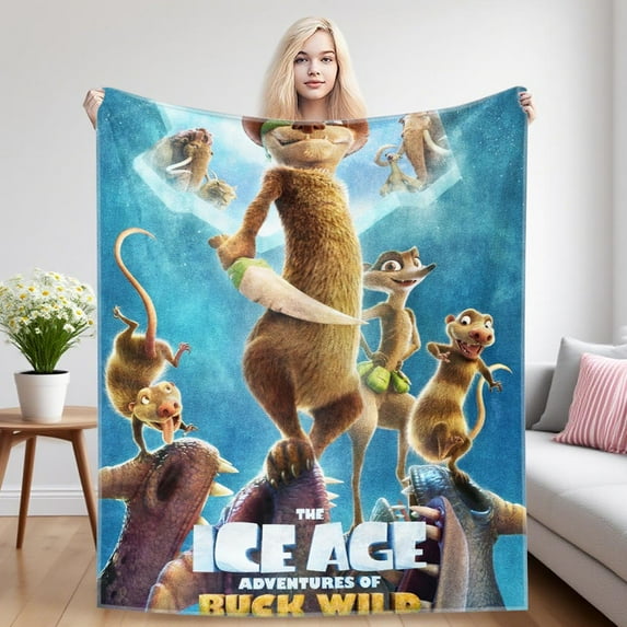 Buck Wild Blankets Gift Throw Birthday Christmas 60"X80" Present Bedroom for Kids Teens Boys ...