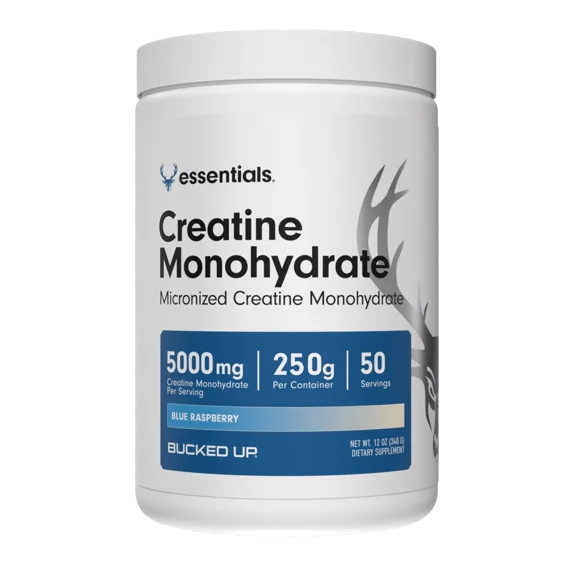 Bucked Up - Creatine Monohydrate [Blue Raspberry] [50 serv] - Walmart.com