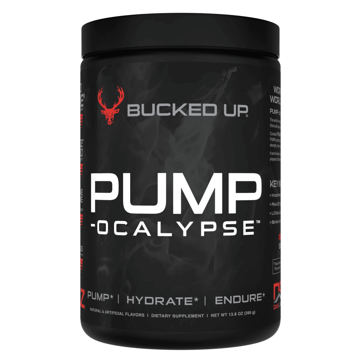 Bucked Up Pump-ocalypse Nitric Oxide Supplement, Blood Raz, 30 Servings ...