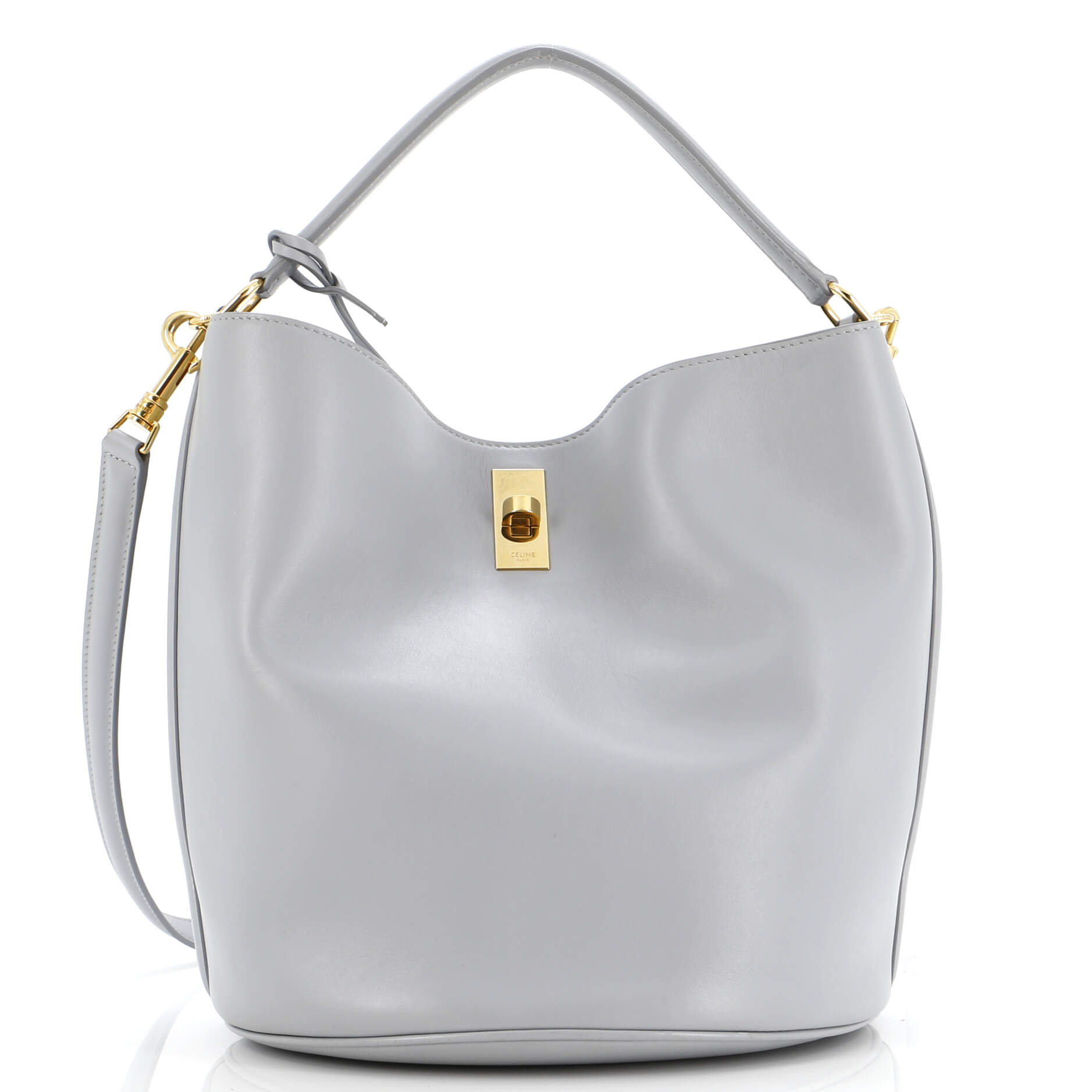 Pre-Owned Bucket 16 Bag Leather By Rebag - Walmart.com