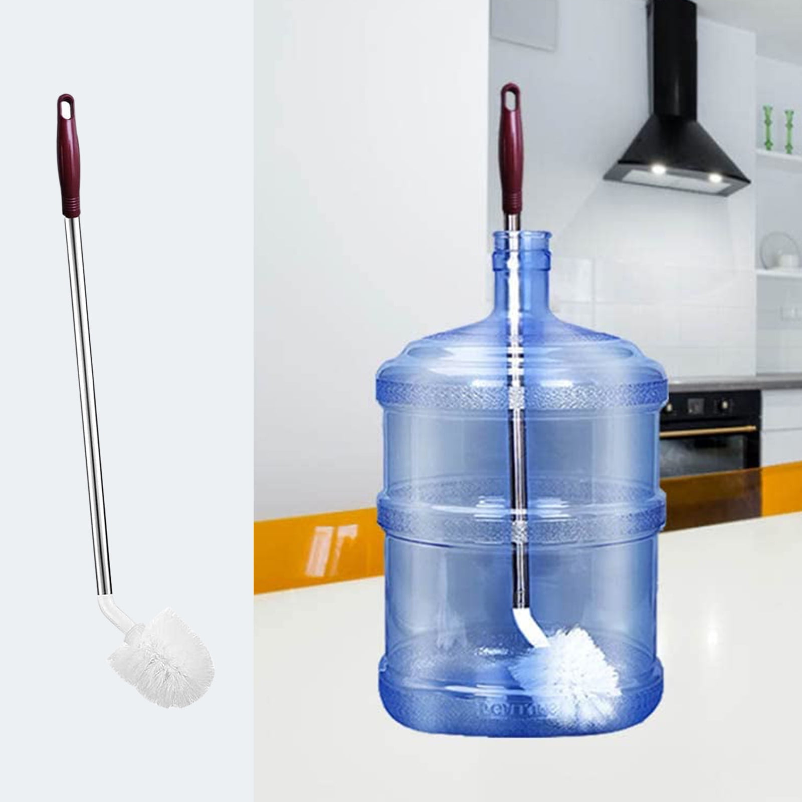 Bucket Brush Long Handle All-round Water Dispenser Cleaning Bucket ...