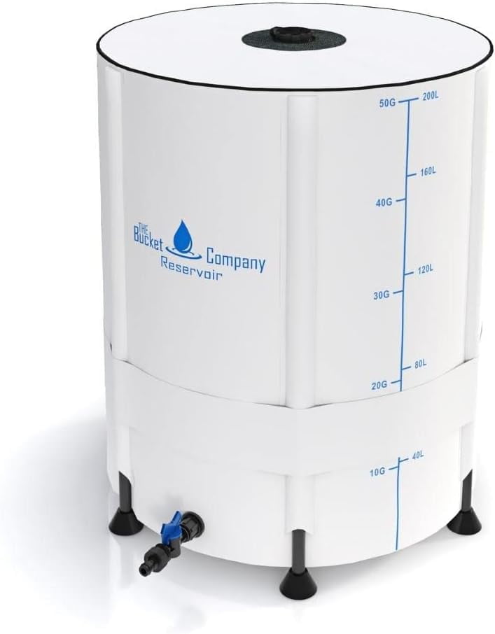 The Bucket Company Ez-Pz Collapsible Reservoir Water Tank 52 Gallon ...