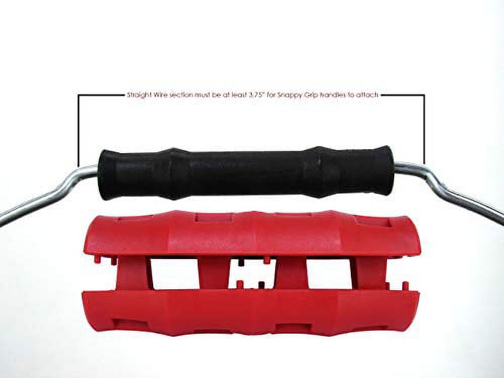 Bucket Handle Replacement Grip, Ergonomic, Oversized, Yellow, 5 Pack ...