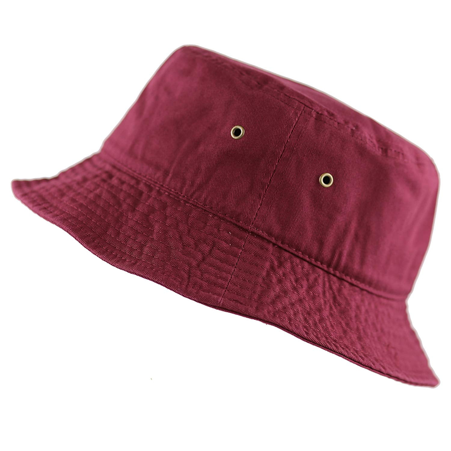 Bucket Hat 100% Cotton Packable Summer Travel - Walmart.com