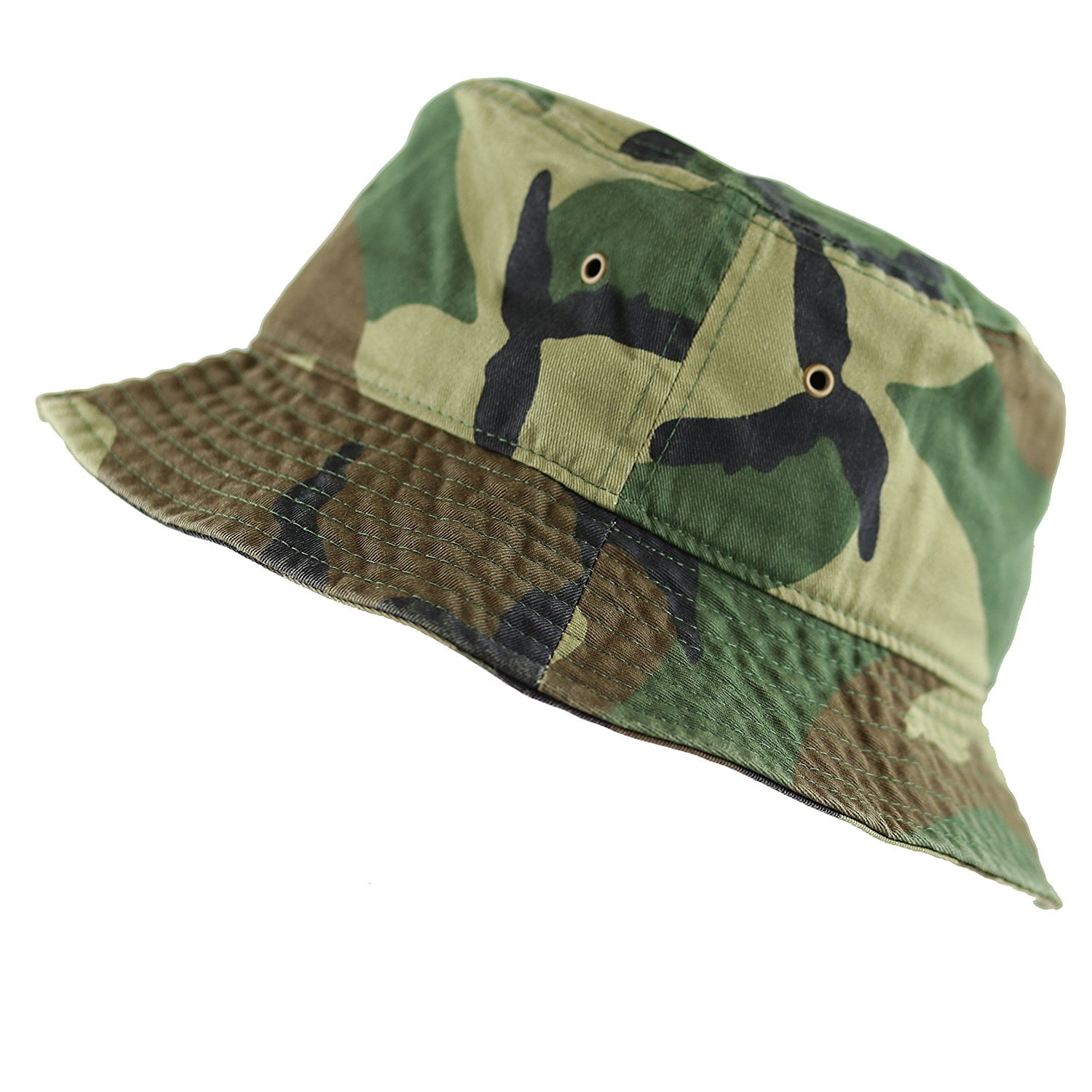 The Hat Depot Extra Large XL Solid Adult Unisex 100% Cotton Packable ...