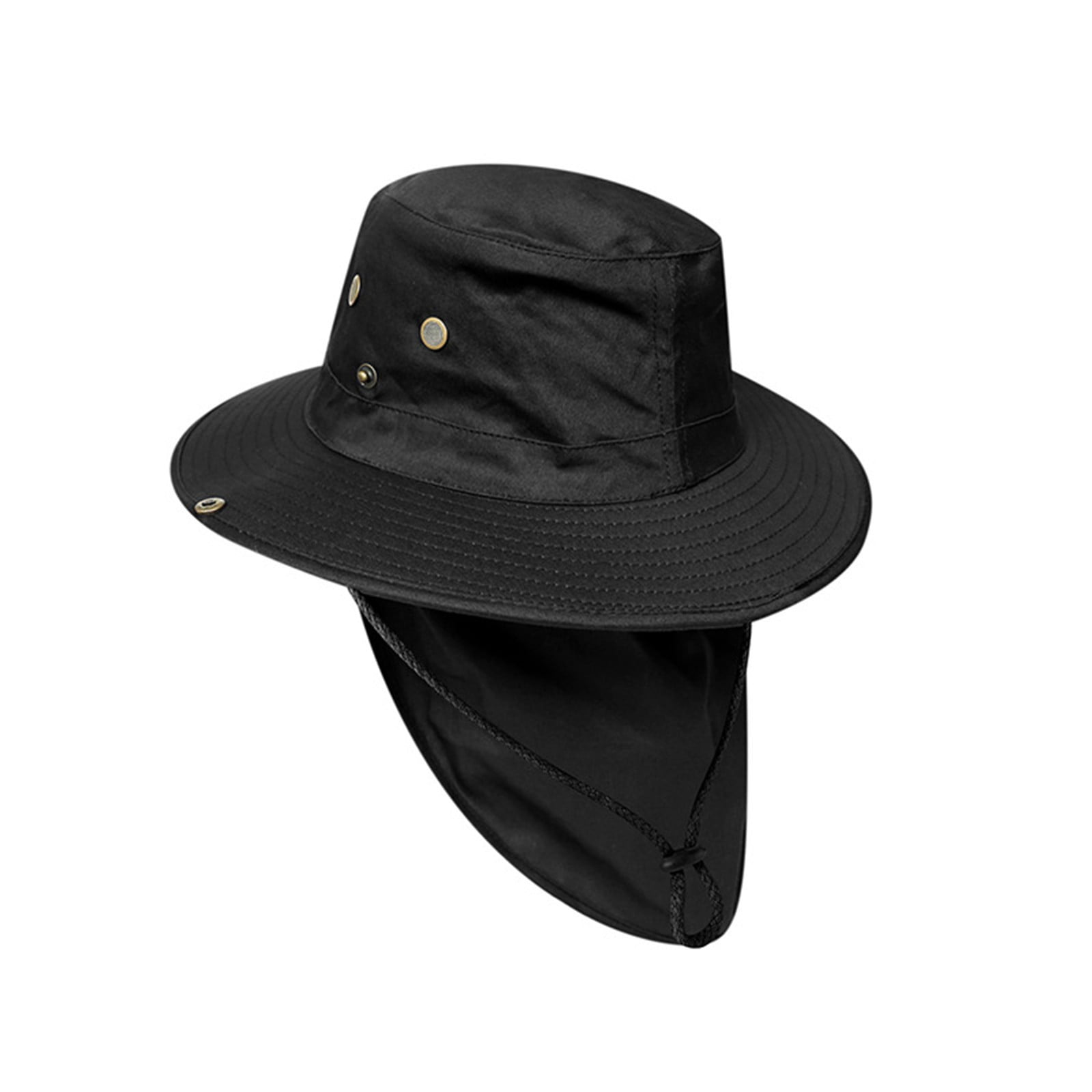 Bucket Hat Foldable Summer Men Mountaineering Fishing Camouflage Hood ...