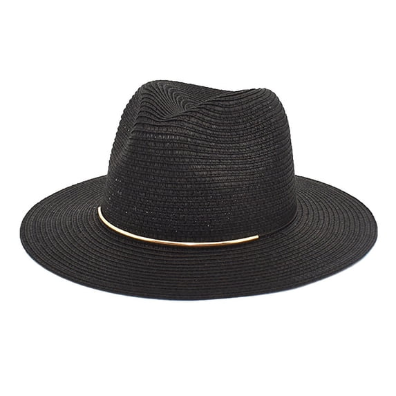 Bucket Hat Foldable Summer Mens And Fashion Straw Outdoor Travel ...