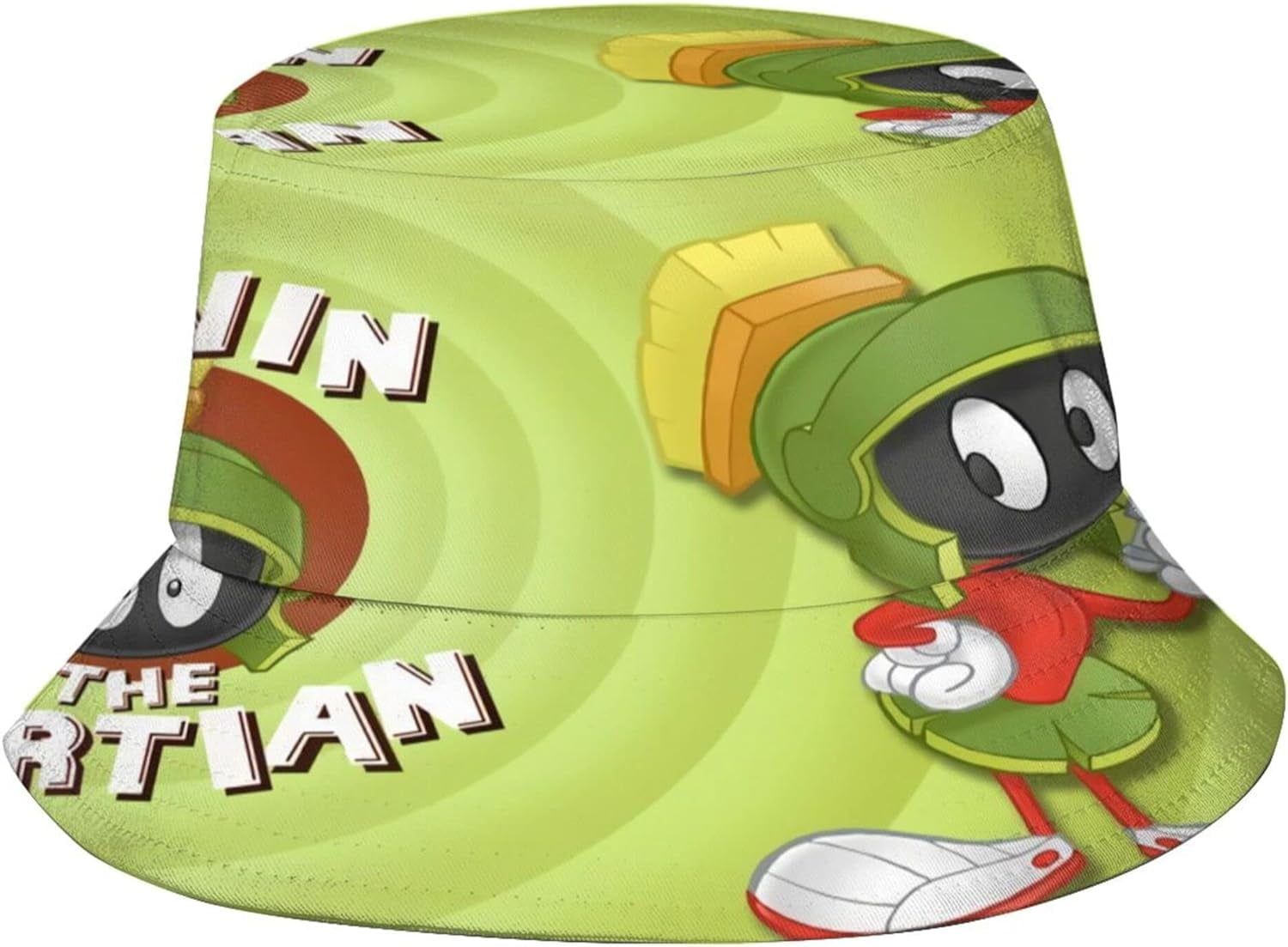 Bucket Hat Marvin Anime The Martian Sun Hat Packable Fisherman Hats for ...