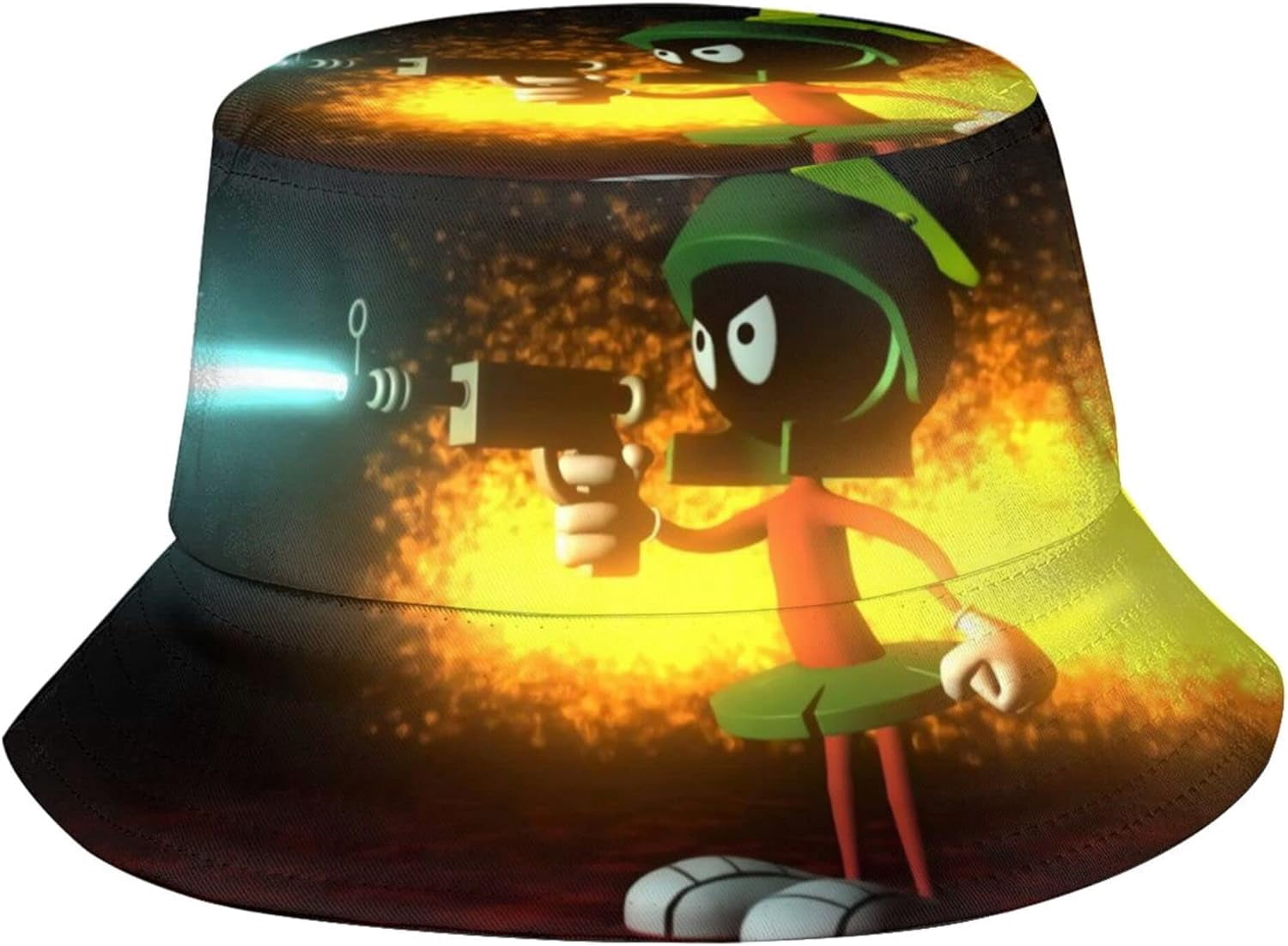 Bucket Hat Marvin Anime The Martian Sun Hat Packable Fisherman Hats for ...