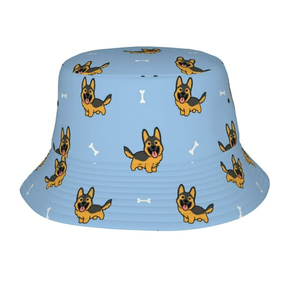 Bucket Hat for Men Women, Cute Puppy Breathable Sun Hat Summer Beach ...