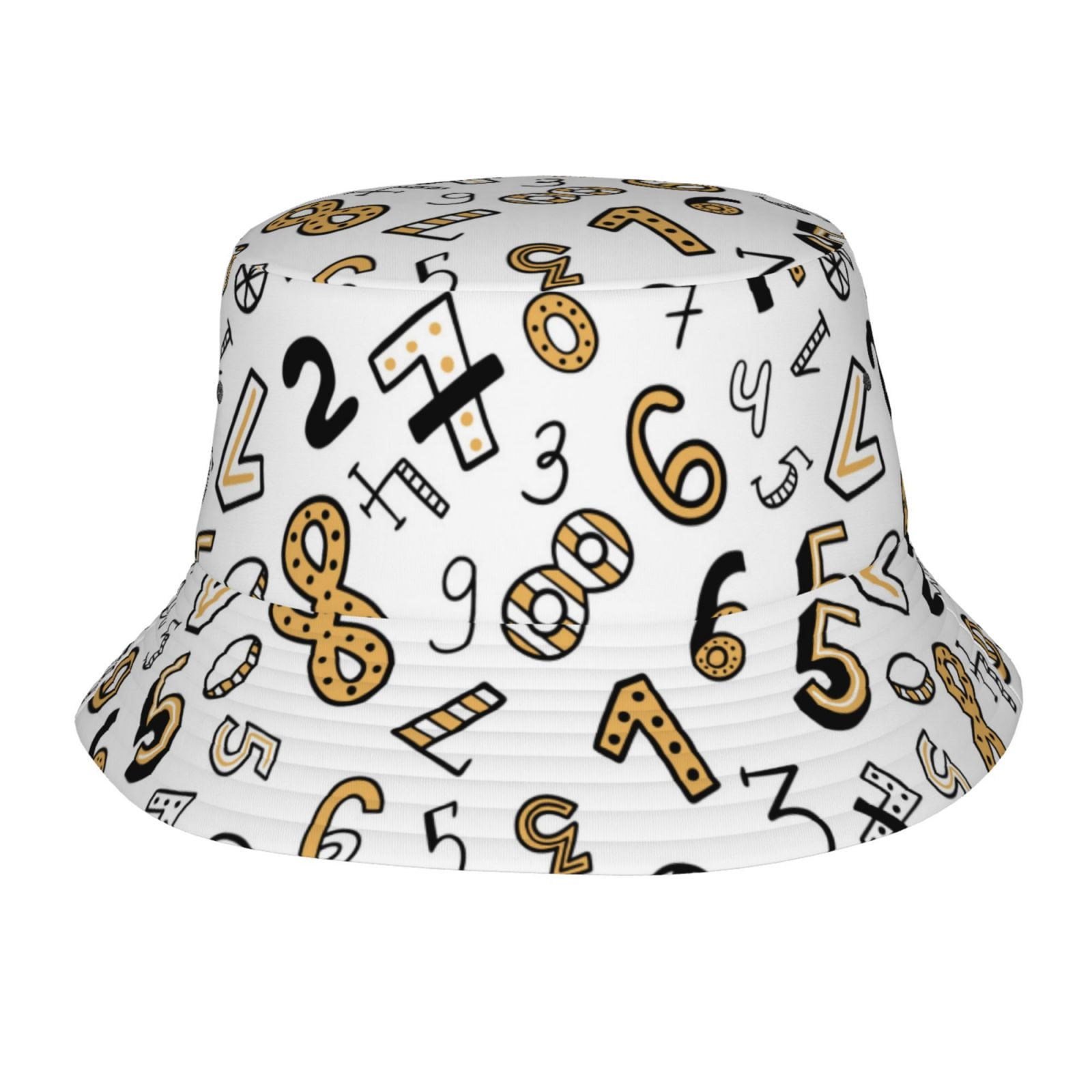 Bucket Hat for Men Women, Cute math numbers Breathable Sun Hat Summer Beach Hats, Fun Womens ...