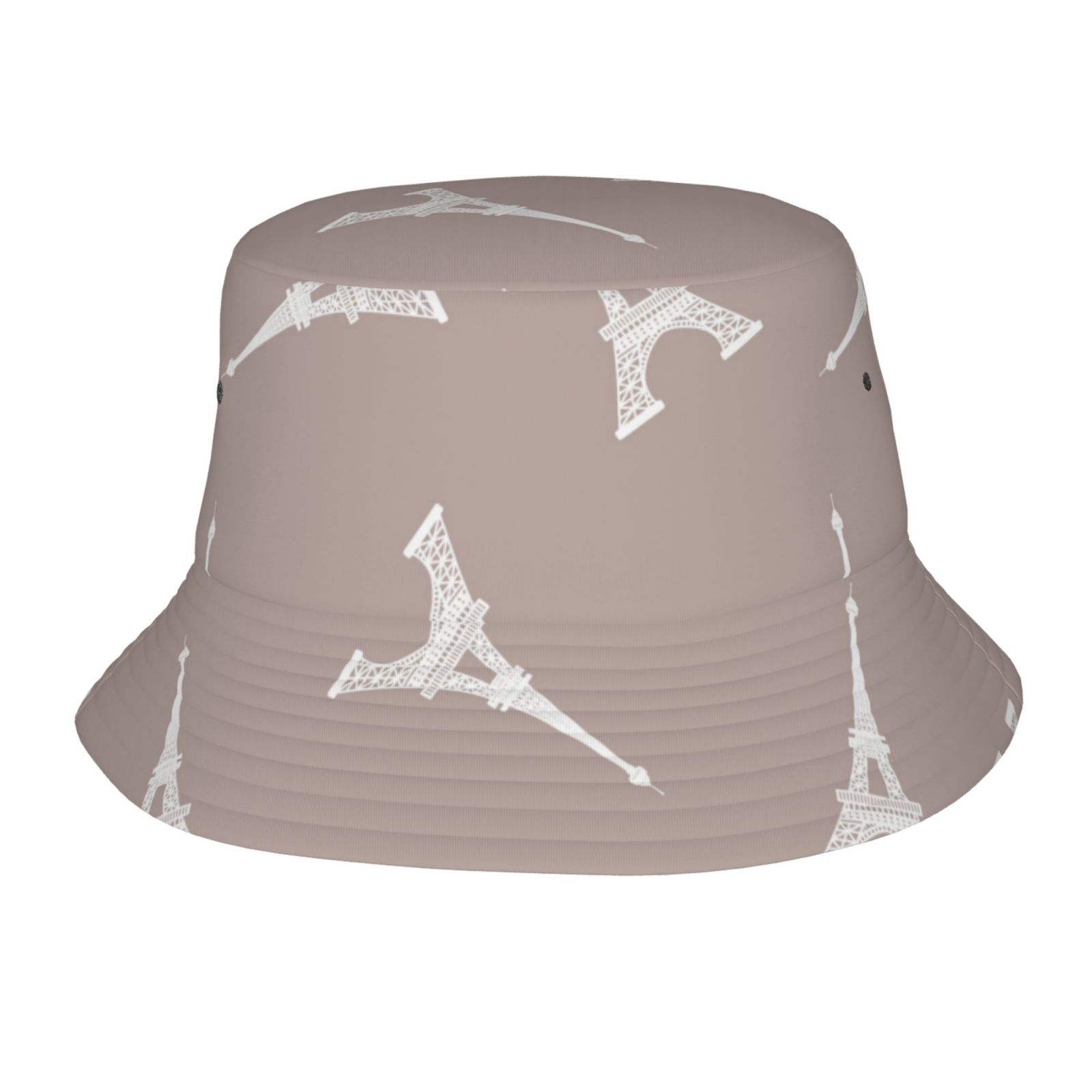 Bucket Hat for Men Women, Eiffel Towers white Breathable Sun Hat Summer ...