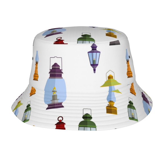 Bucket Hat for Men Women, Light Bulb vintage style Breathable Sun Hat ...