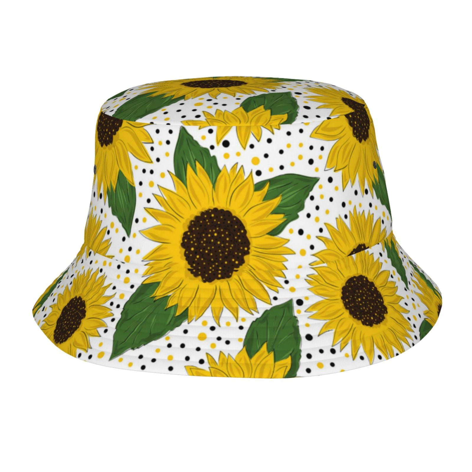 Bucket Hat for Men Women, Sunflowers Breathable Sun Hat Summer Beach ...
