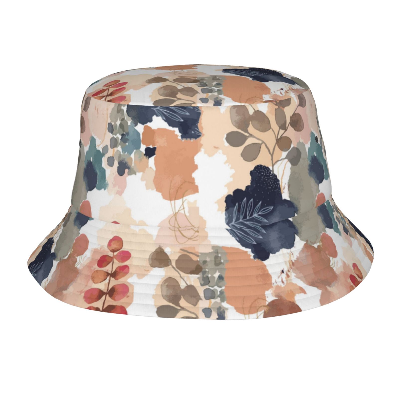 Bucket Hat for Men Women, Watercolor plants Breathable Sun Hat Summer ...