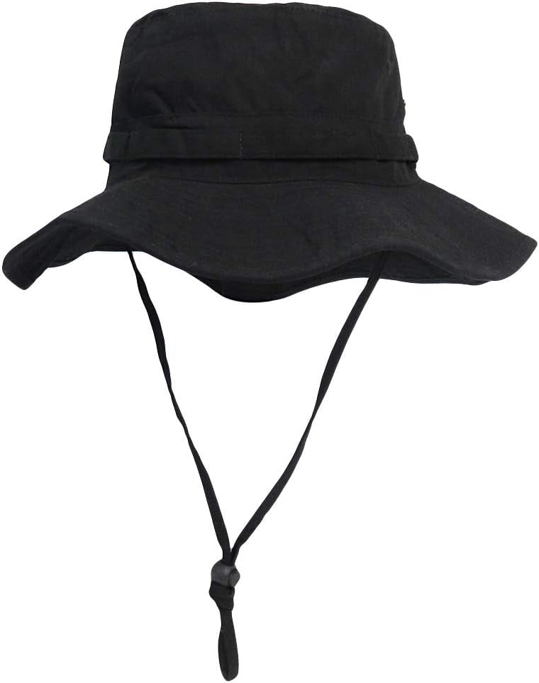 Bucket Hat Wide Brim UV Protection Sun Hat Boonie Hats Fishing Hiking ...