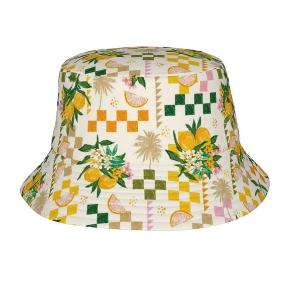 Bucket Hat for Men Women, Fruit Breathable Sun Hat Summer Beach Hats ...