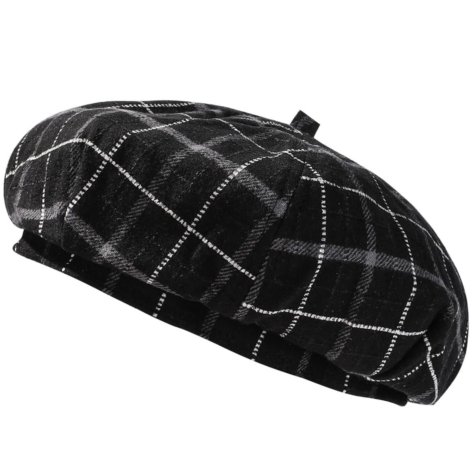 Bucket Hat for Men Women Woolen Plaid Retro England Painter Artist ...
