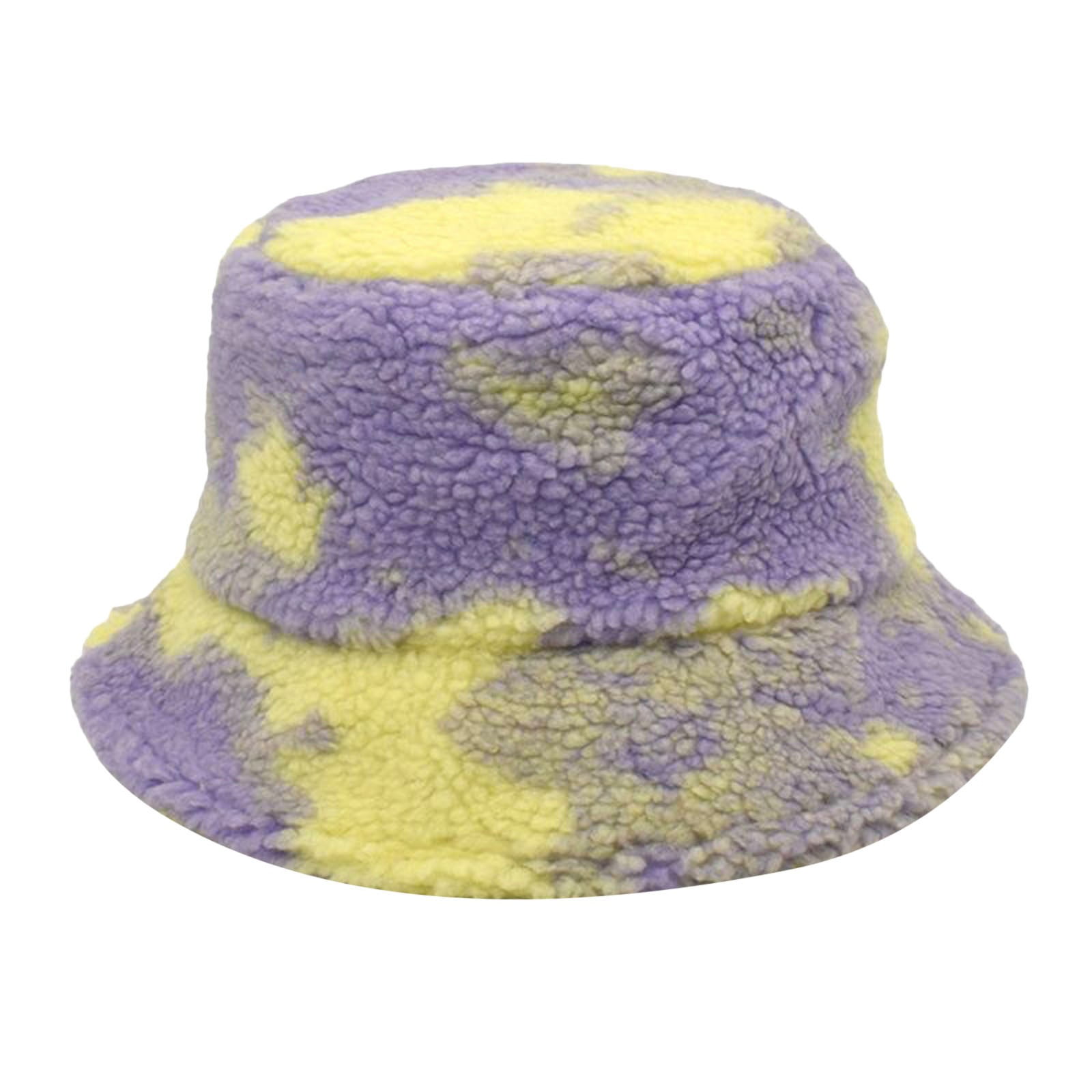 Bucket Hats Autumn Winter Tie Dye Colorful Printed Fisherman Hat Is ...