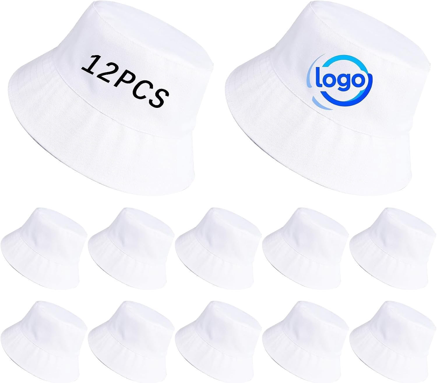 Bucket Hats Bulk Solid Color DIY Blank Hat Bucket Hats for Men, Women ...