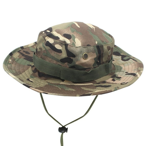 Bucket Hats For Woman Adjustable Cap Camouflage Boonie Hats Nepalese ...