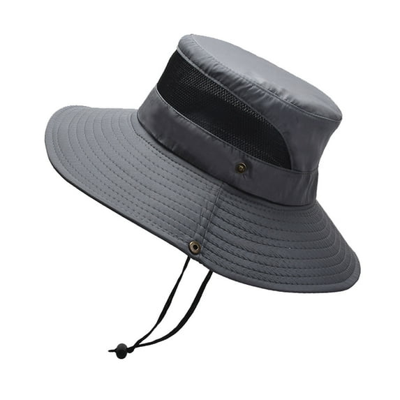 Bucket Hats For Woman Mens Outdoor Sun Protection Mesh Breathable ...