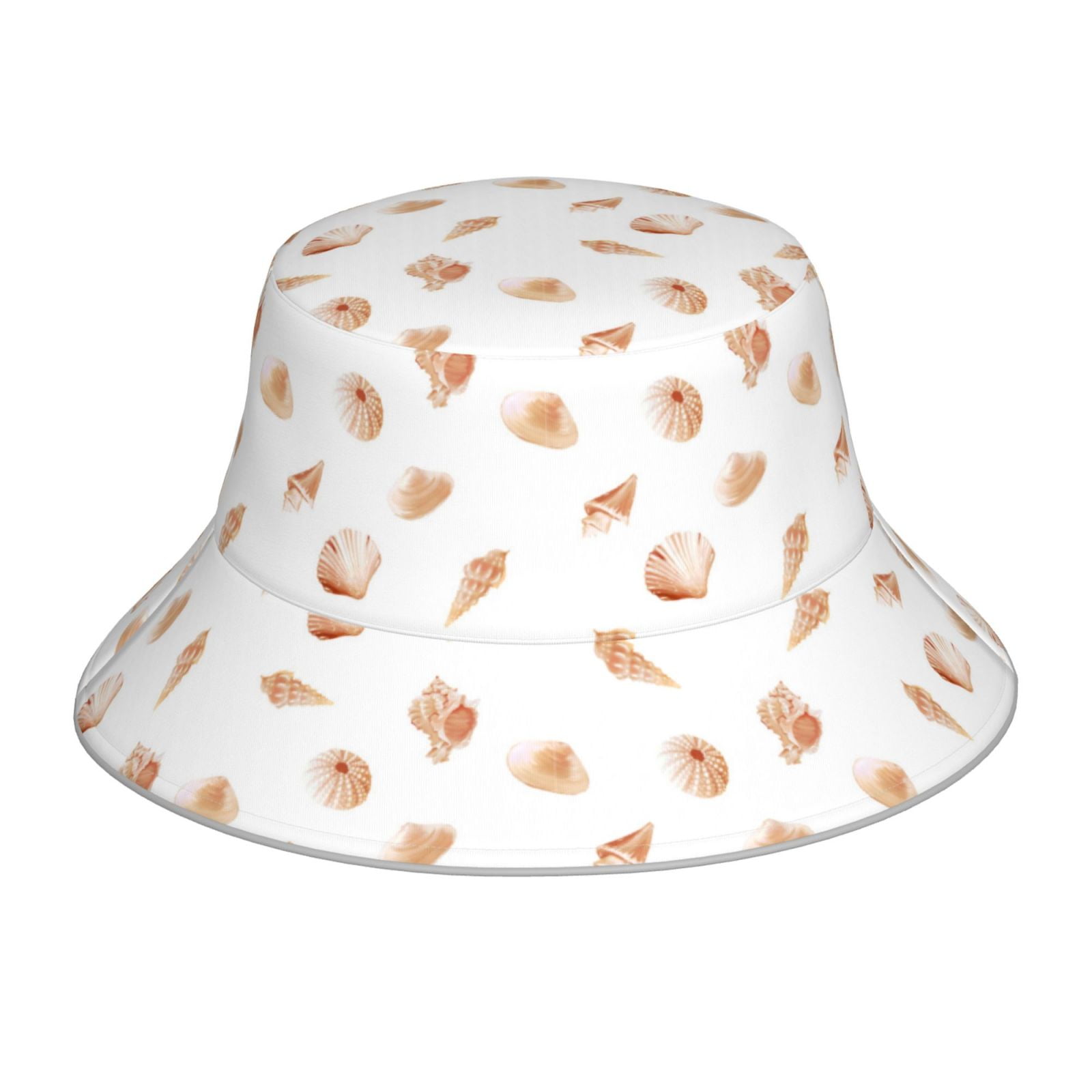 Bucket Hats for Men Woman - Conch Shells Print No.9027 Reversible ...