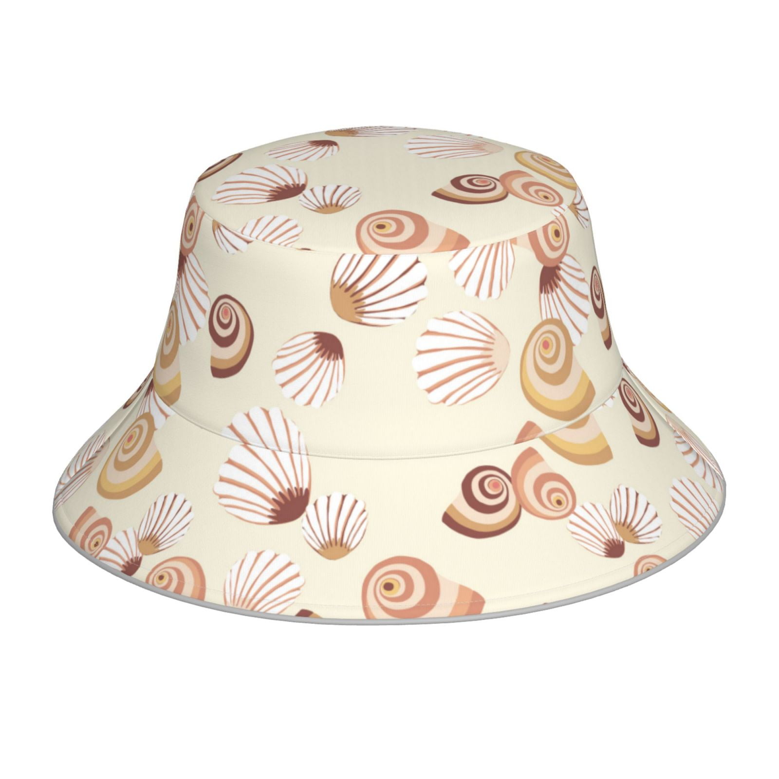 Bucket Hats for Men Woman - Conch Shells Print No.9032 Reversible ...
