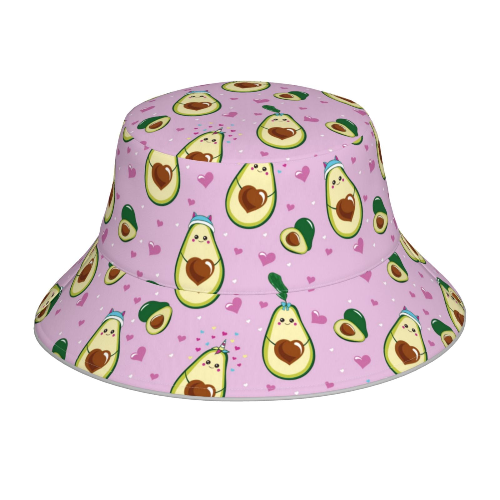 Bucket Hats for Men Woman - Different Avocados Reversible Reflective ...