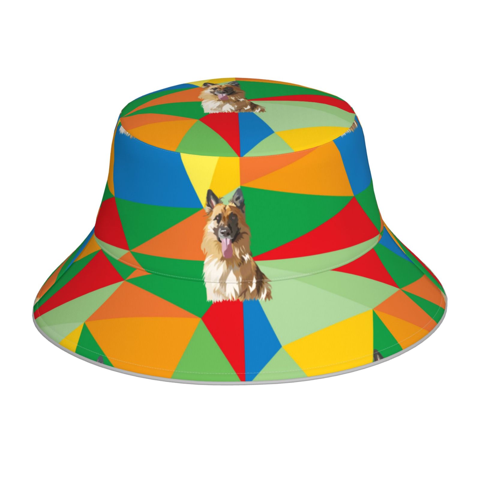 Bucket Hats for Men Woman - German Shepherd Dog No.1018 Reversible ...