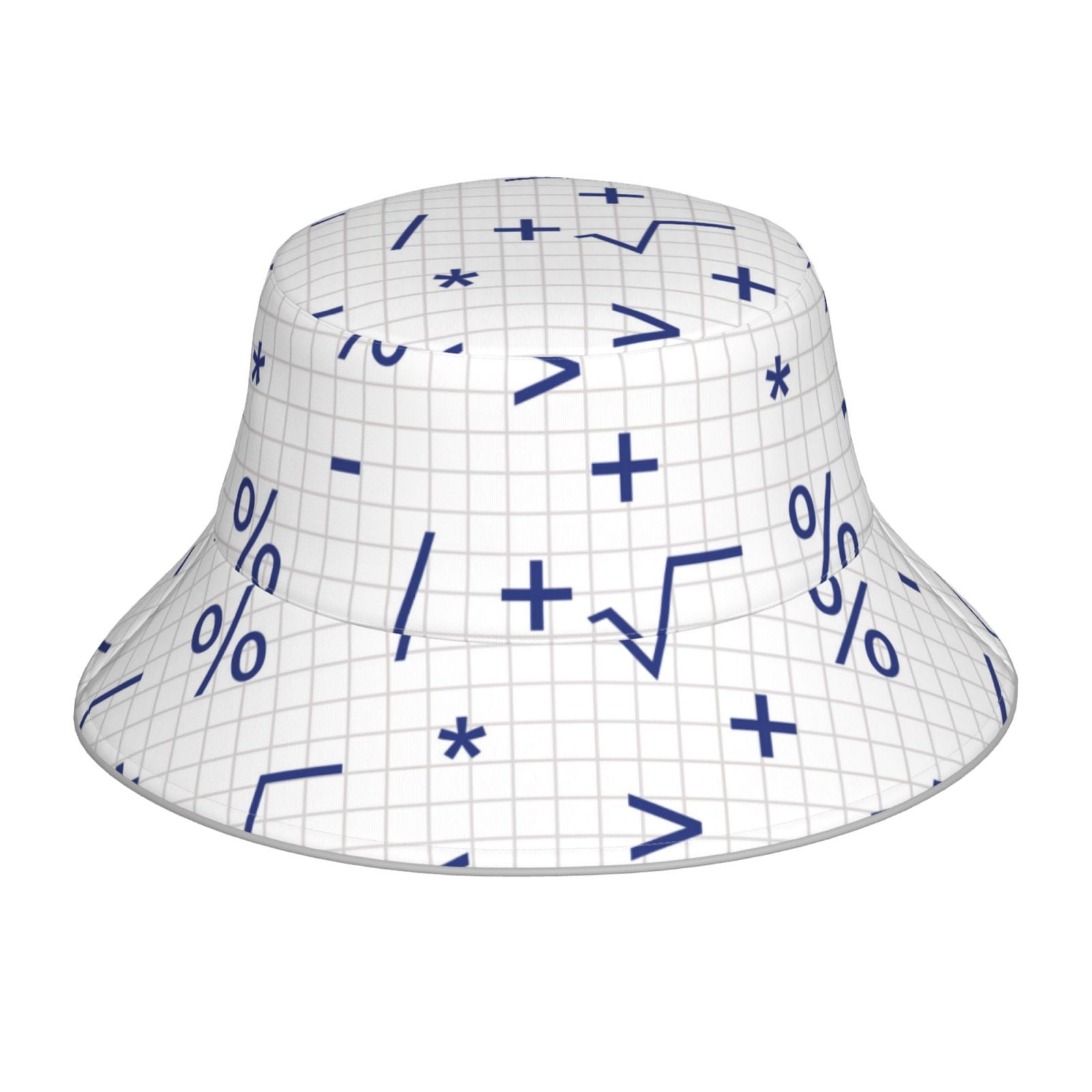 Bucket Hats for Men Woman - Math Symbol Print comical Reversible ...