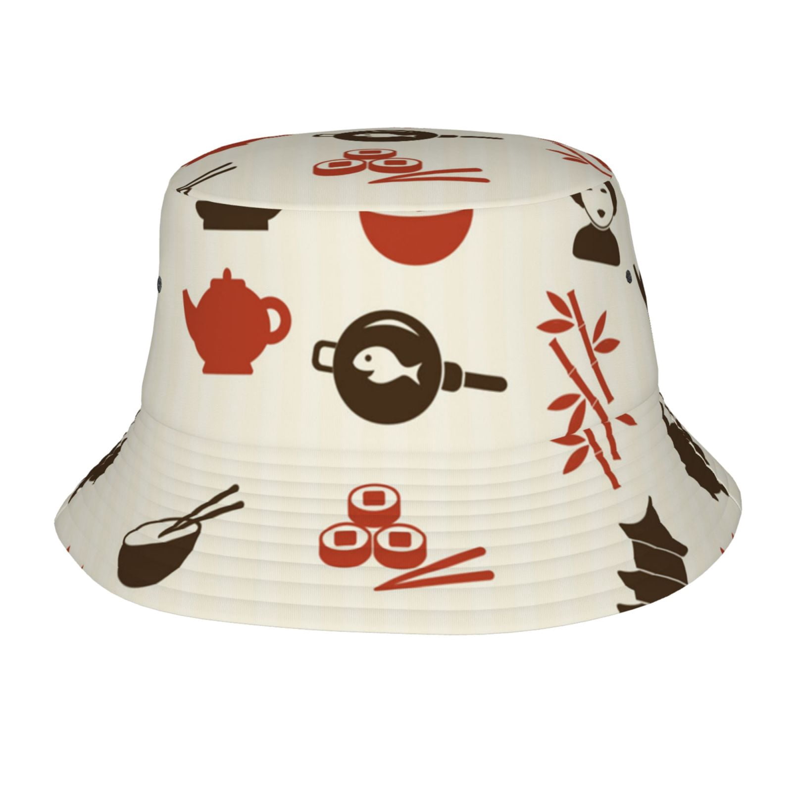 Bucket Hats Travel Beach Sun Unisex Packable Fisherman Cap for Women ...