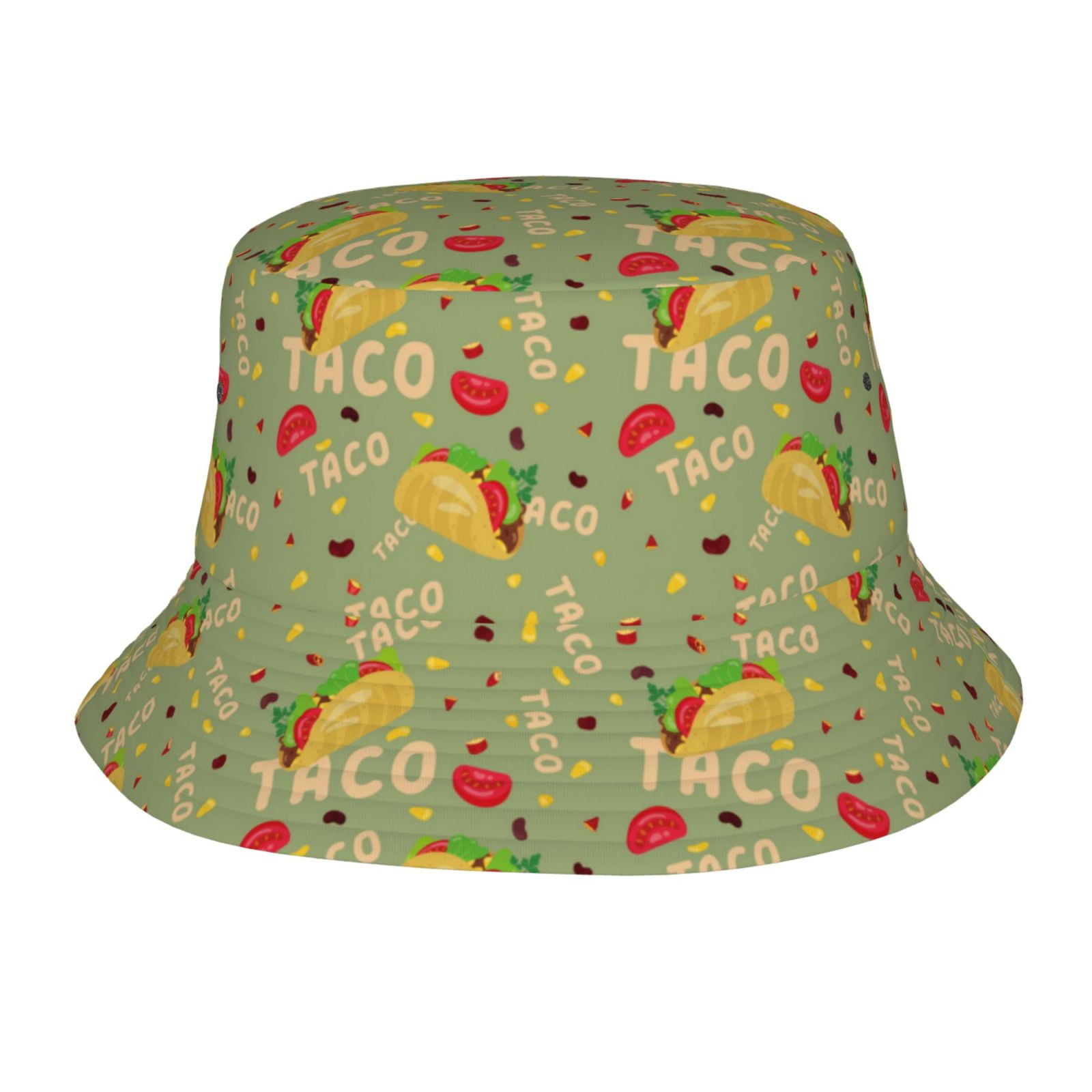 Bucket Hats for Men Women - Taco Casual Sun Hat for Beach, Travel, Golf ...